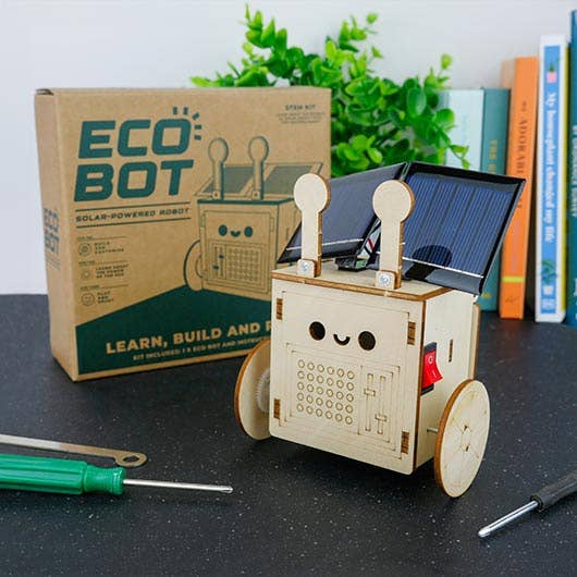 Eco-Bot - Solar Powered Robot – Woolly Bear Books and Gifts