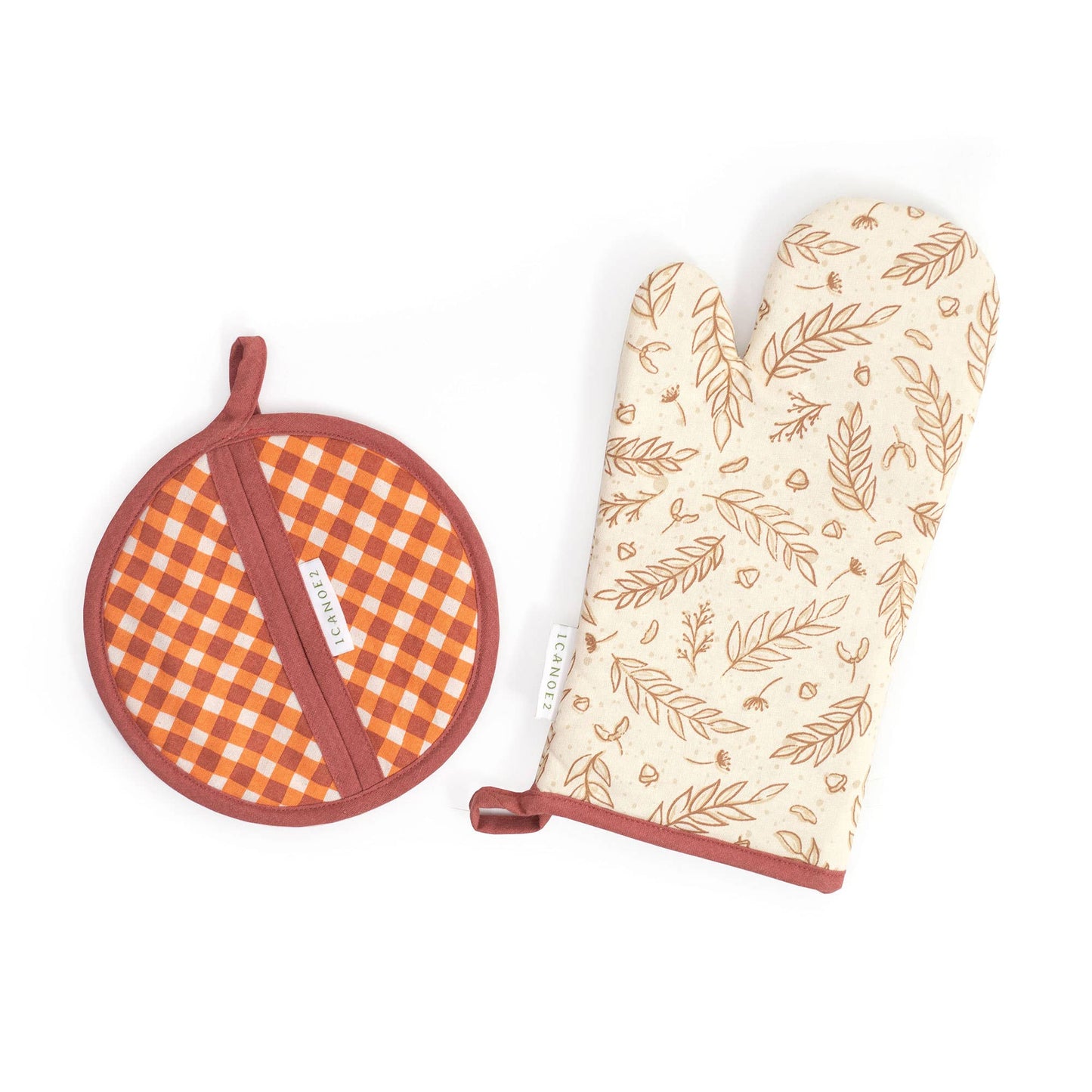 Loose Leaf Pot Holder Set – Woolly Bear Books and Gifts
