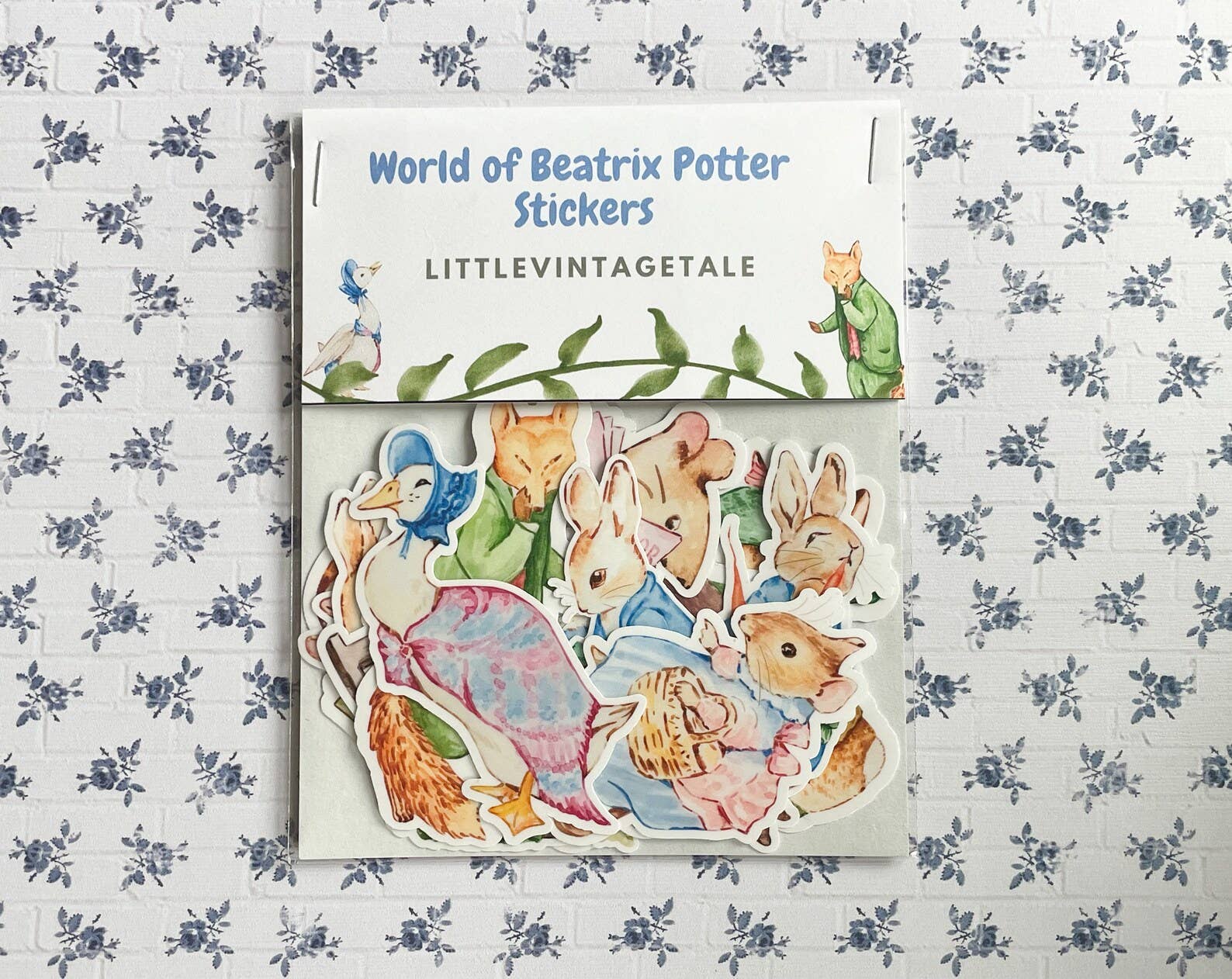 Beatrix Potter World Stickers - PACK of 10 – Woolly Bear Books and Gifts