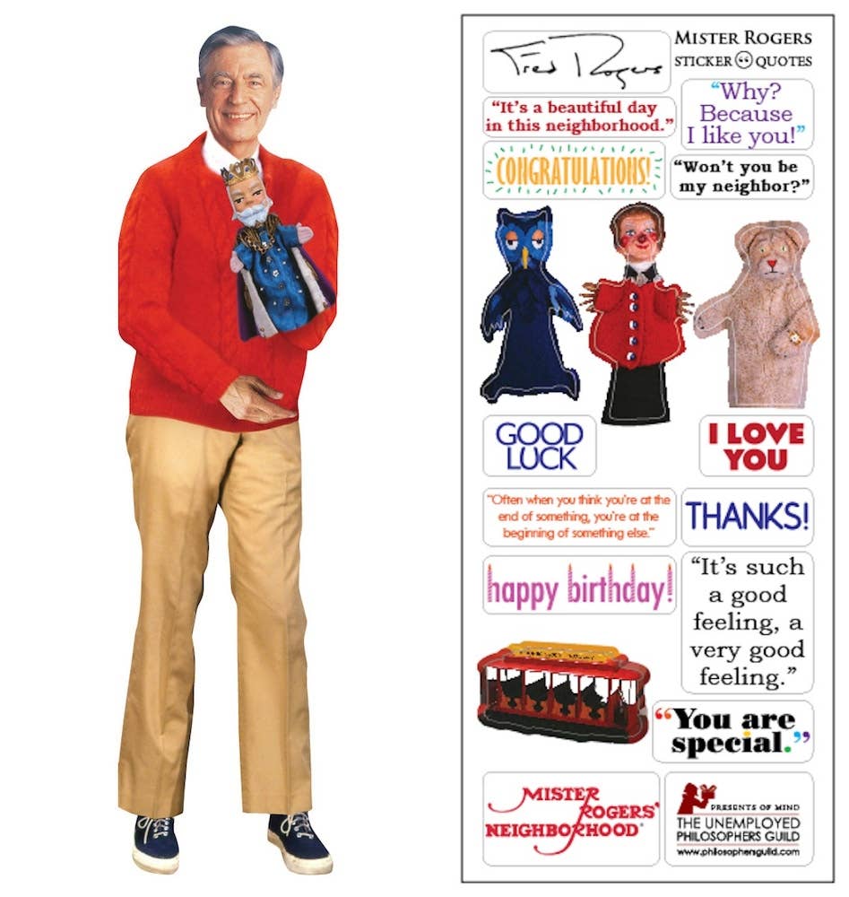 Mister Rogers Card – Woolly Bear Books and Gifts