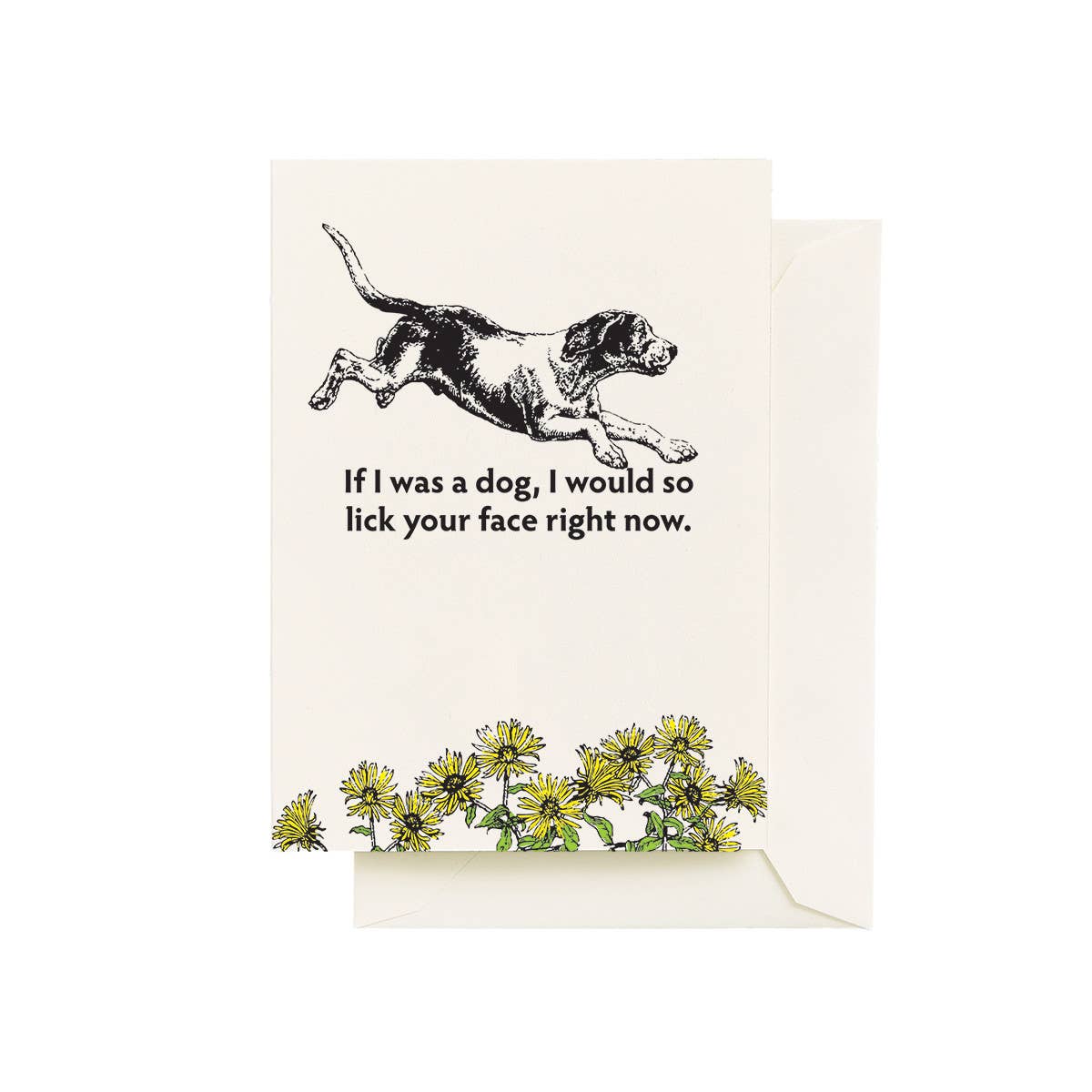 Lick Face Simple Syrup Card – Woolly Bear Books and Gifts